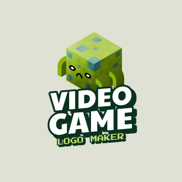 Placeit - Minecraft-Inspired Gaming Logo Maker Featuring an 8bit Style