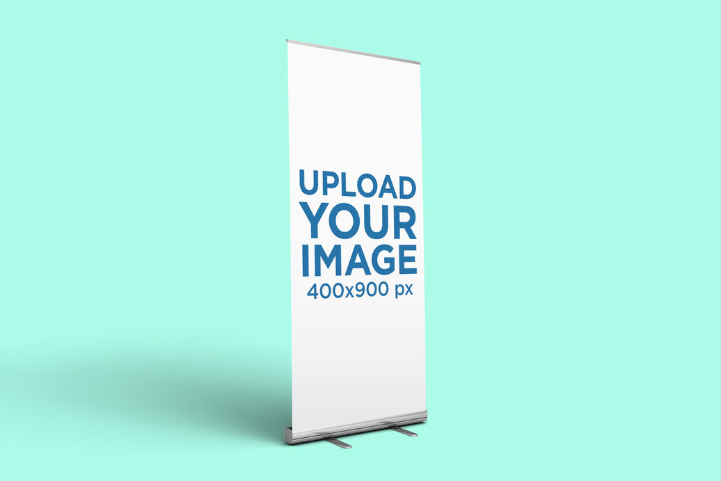 rectangle banner mockup
