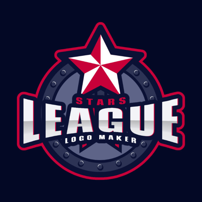 Placeit - Sports Logo Creator for a Stars League