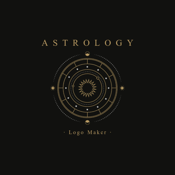 Placeit - Astrology Logo Maker