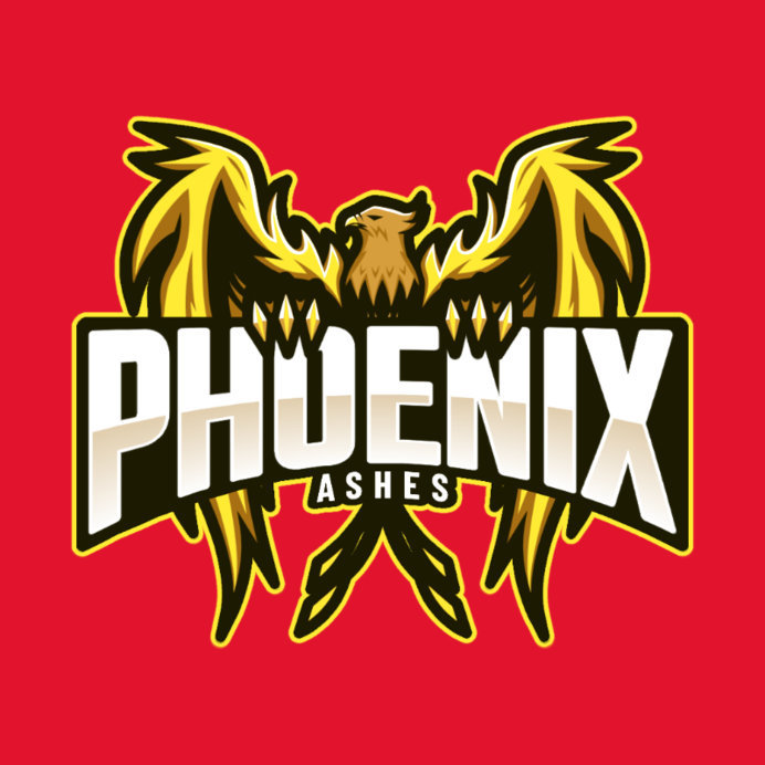 Placeit - Logo Generator for a Sports Team with a Phoenix Mascot