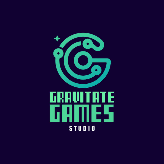 Placeit - Video Game Studio Logo Maker with a Circuit Icon