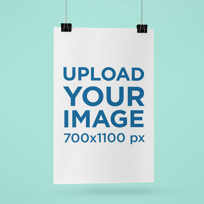 free mockups poster