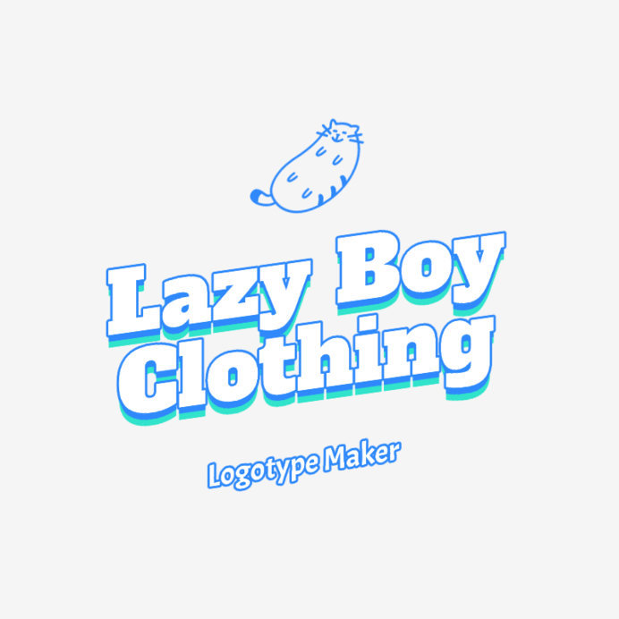 Placeit - Sticker-Style Logo Template for Clothing Brands