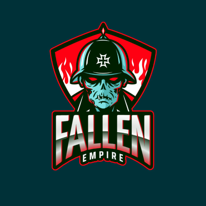 Placeit - Gaming Logo Creator with a Zombie Soldier Inspired by COD