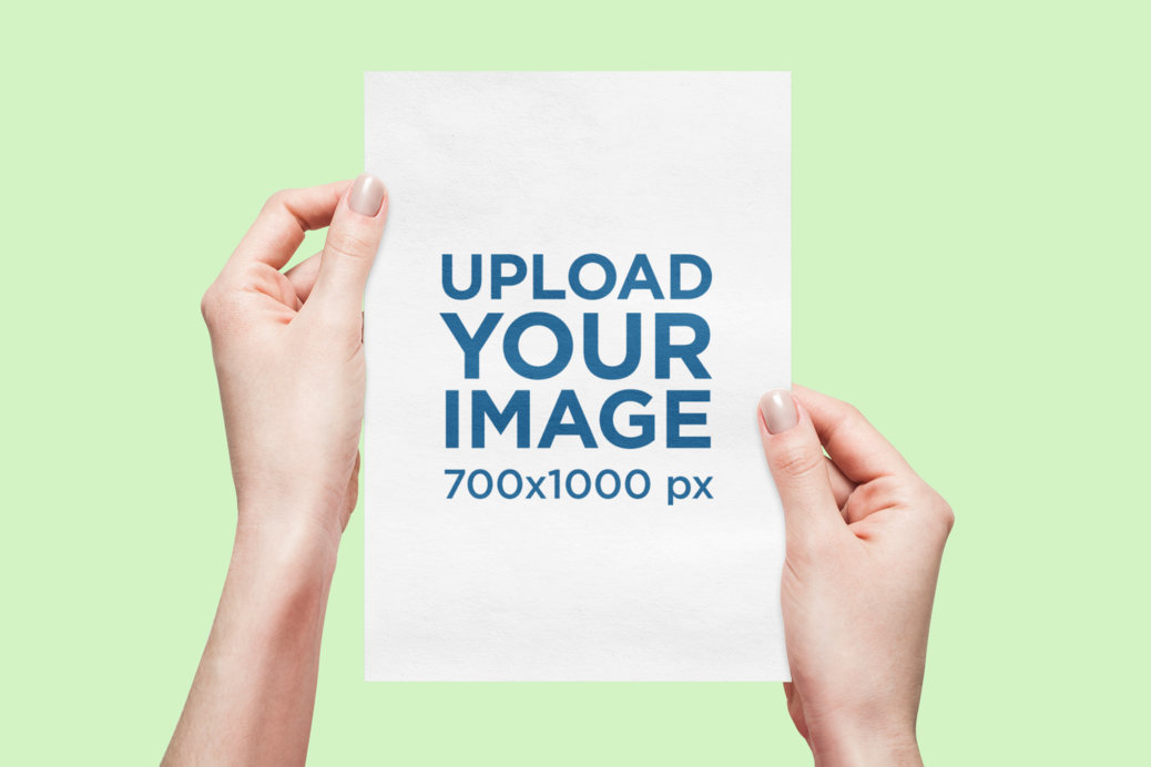 flyers for example holding witness up