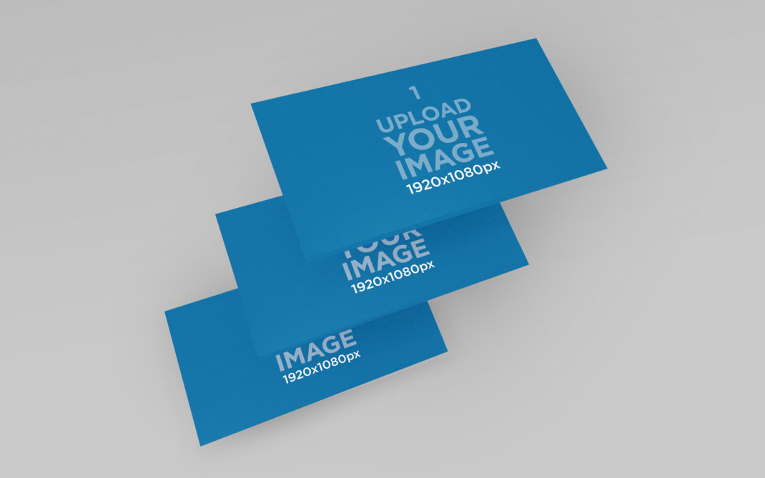 Placeit - Mockup of Three Website Screens Overlapping Each Other