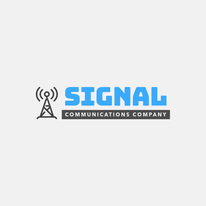 Placeit - Logo Design Creator for a Communications Company