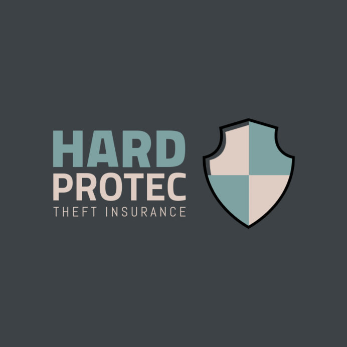 Placeit - Theft Insurance Logo Maker with a Shield Graphic