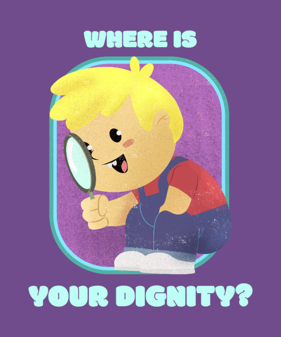 Placeit - Funny T-Shirt Design Template Featuring Dark Humor Graphics