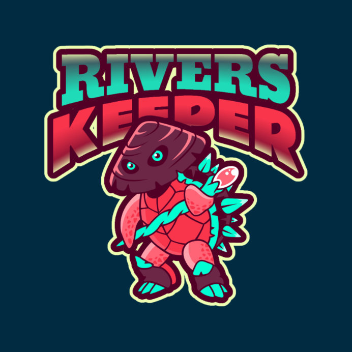 Placeit - Gaming Logo Maker with a Fantasy Turtle Character