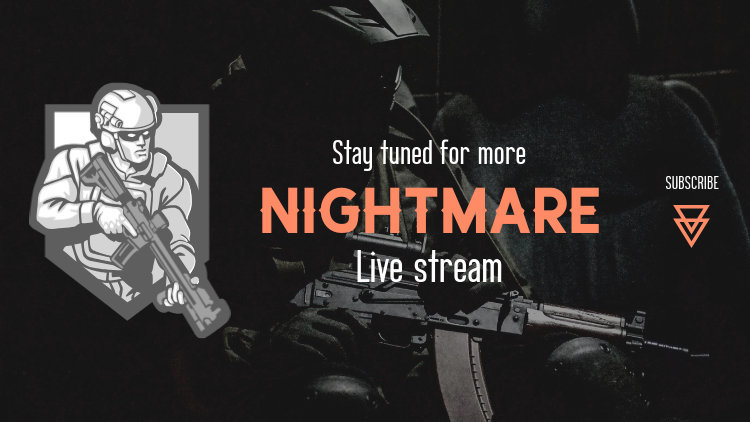 Placeit - PUBG-Inspired YouTube Banner Template for Gamers