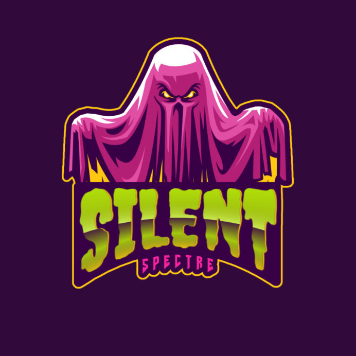 Placeit - Horror-Genre Logo Template Featuring an Evil Ghost Graphic