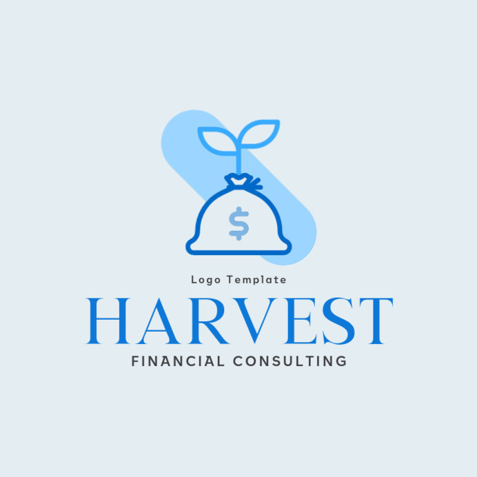 Placeit - Financial Advisory Services Logo Maker with a Money Bag Graphic