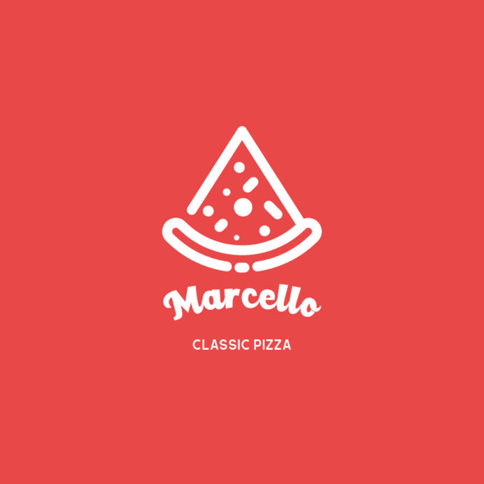 Placeit - Simple Logo Template for a Pizza Restaurant