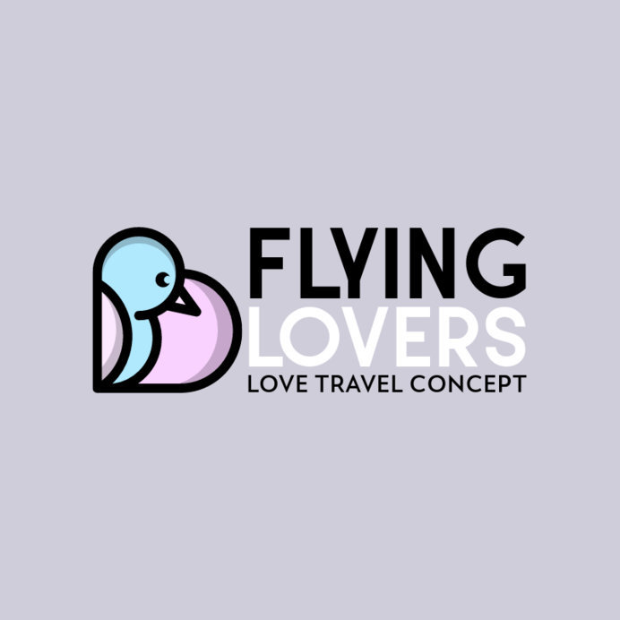 Placeit - Logo Template for a Romantic Getaway Company
