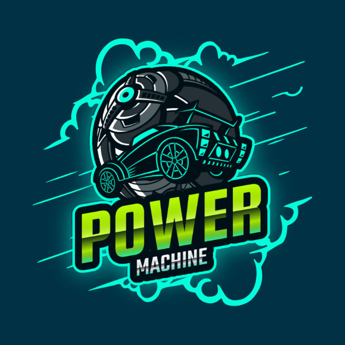 Placeit - Gaming Logo Template Inspired in Rocket League with a Classic ...
