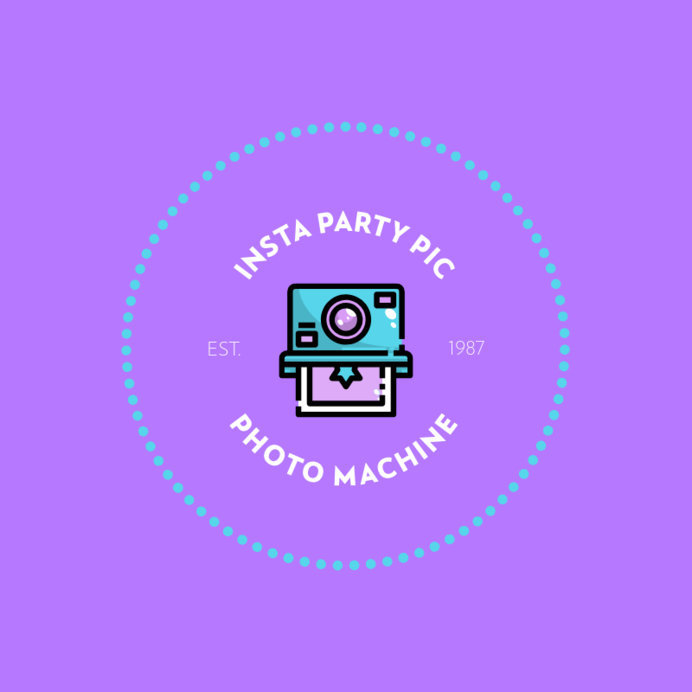 Placeit - Party Entertainment Logo Template for Photo Booth Rental ...