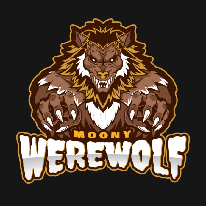 Placeit - Gaming Logo Maker with a Strong Werewolf Illustration