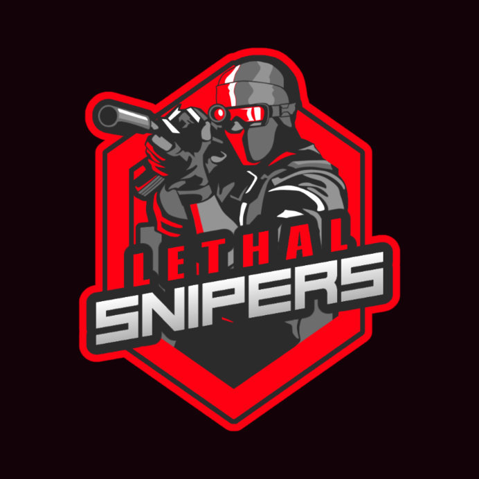 sniper logo design