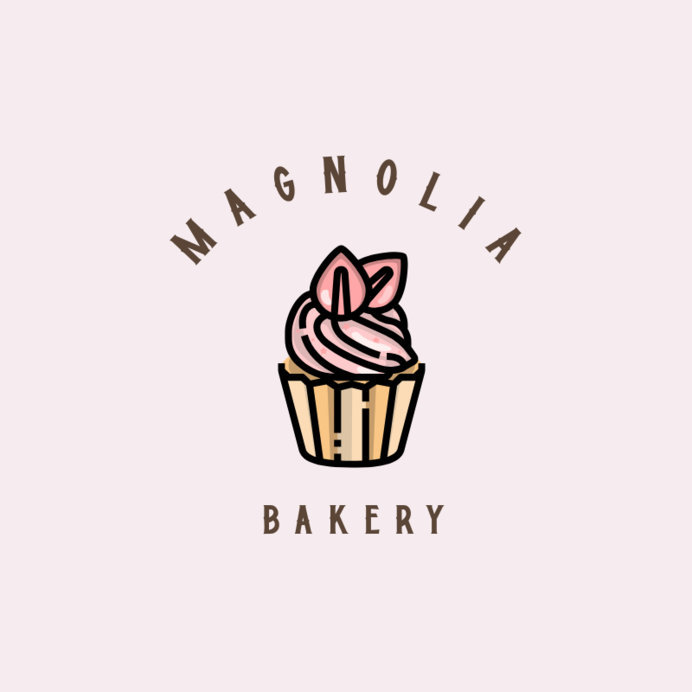 Placeit - Online Logo Generator for a Pastry Shop Featuring a Cupcake ...