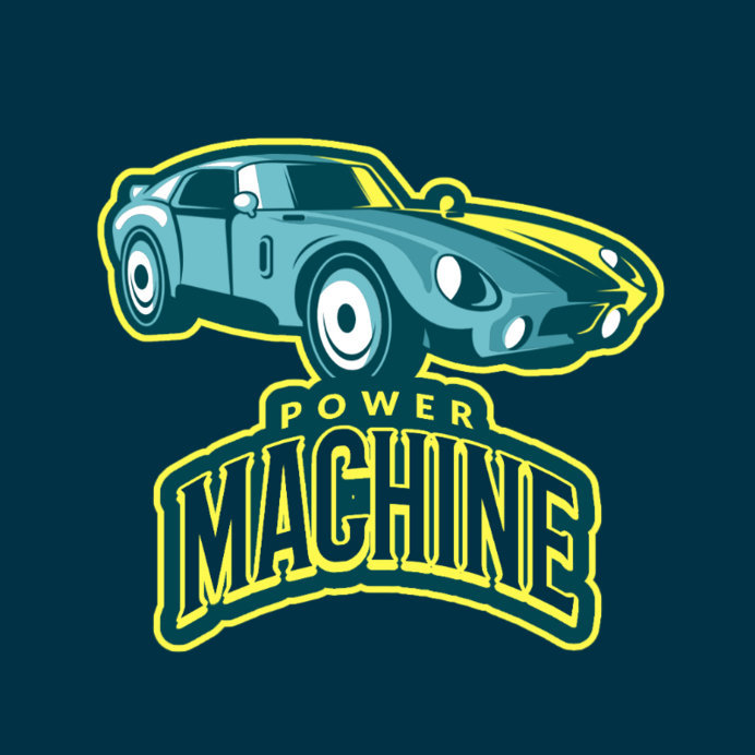 Placeit - Logo Maker Featuring a Speeding Car Graphic