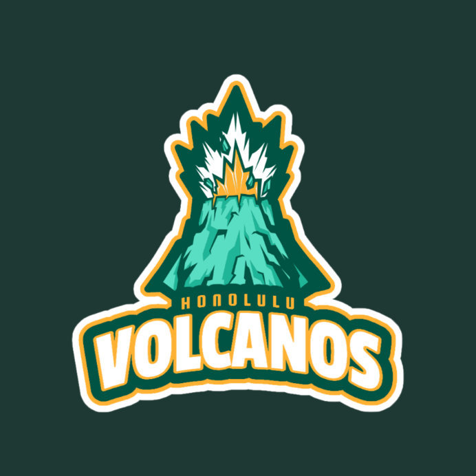 Placeit - Game Team Logo Maker with an Exploding Volcano Graphic