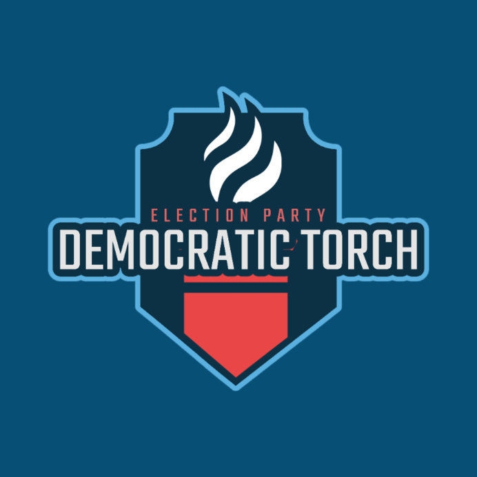 Placeit - Political Logo Maker with an Abstract Flame Graphic