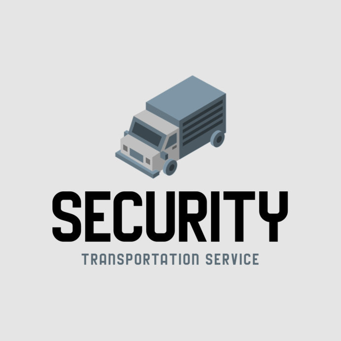 Placeit - Logo Template for Security Transportation Services