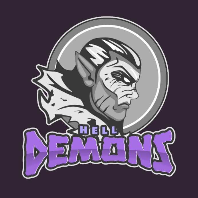 Placeit - Gaming Logo Template Featuring a Gargoyle Graphic