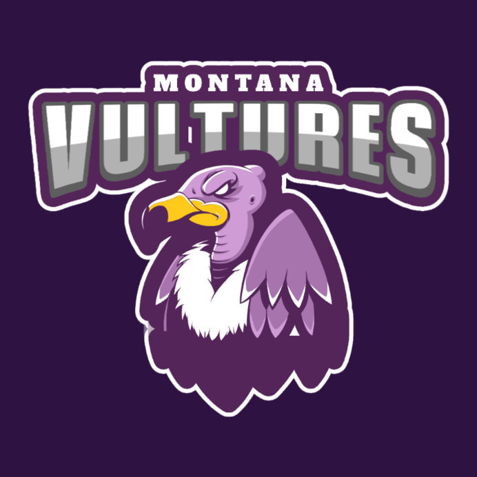 Placeit - Mascot Logo Generator for Sports Teams With a Vulture ...