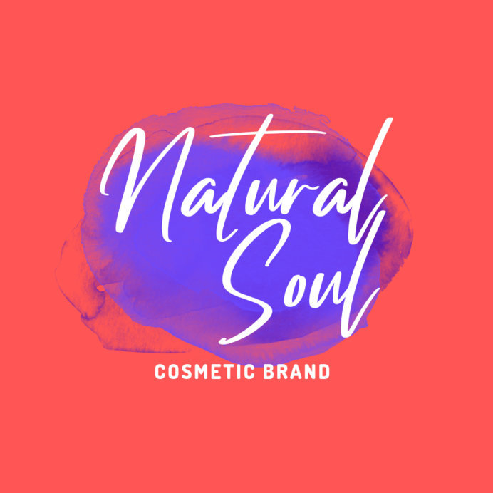 Placeit - Logo Template for a Cosmetic Brand with Bright Watercolors