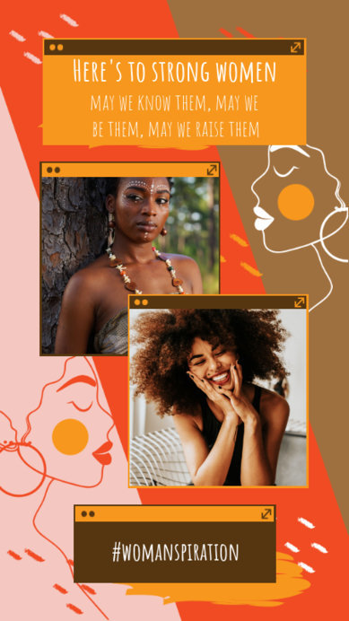 Placeit - Instagram Story Template Featuring Multiple Pictures Layout