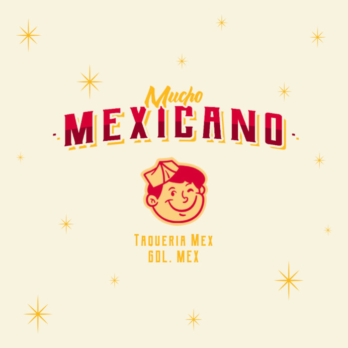 Placeit - Logo Template for a Taco Stand with Mexican Graphics