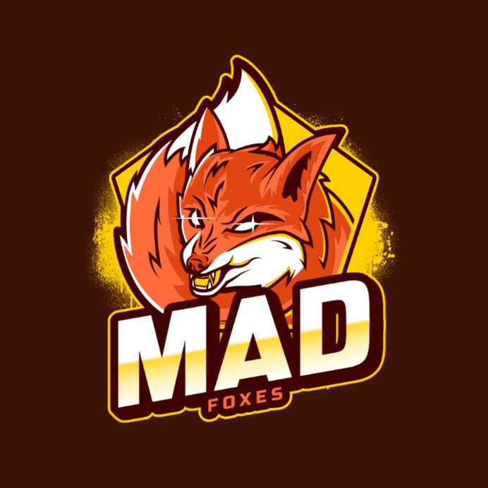 Placeit - Logo Creator Featuring a Mad Fox Clipart