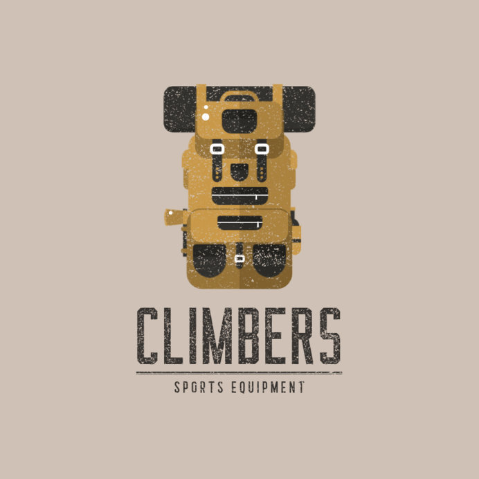 Placeit - Logo Template for a Camping Equipment Store