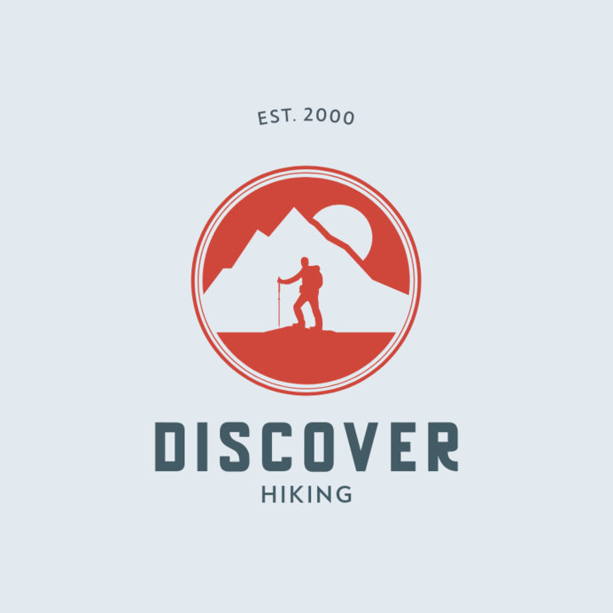trekking logo maker