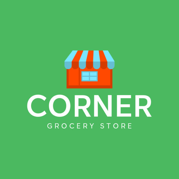 Placeit - Logo Maker Featuring a Grocery Store Graphic