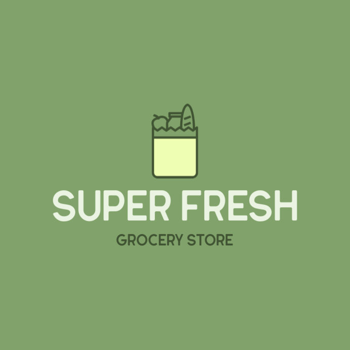 Placeit - Grocery Store Logo Maker Featuring Simple Graphics