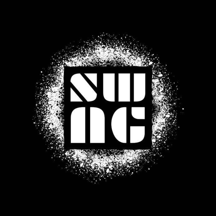 Placeit - Abstract Logo Template with a Stencil Art Design