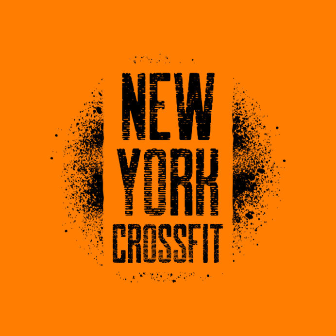 Placeit - Graffiti Stencil Logo Generator for a Crossfit Gym