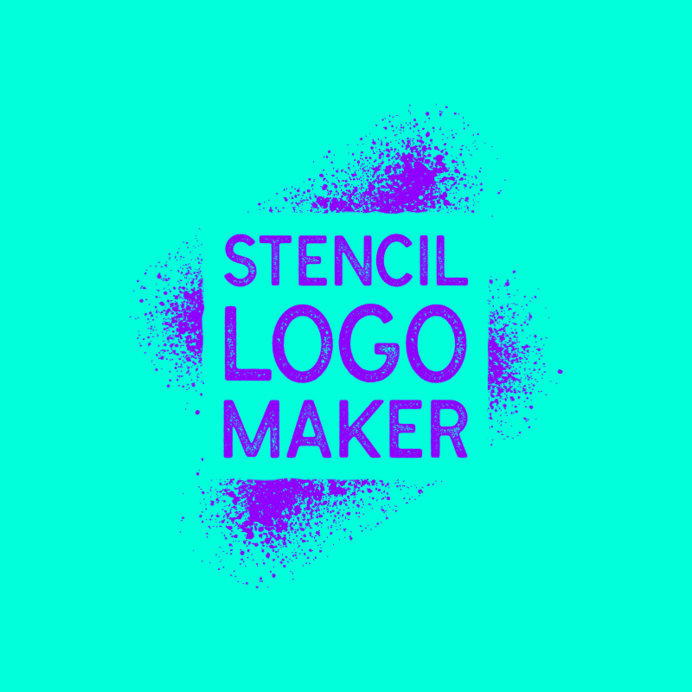 stencil logo design