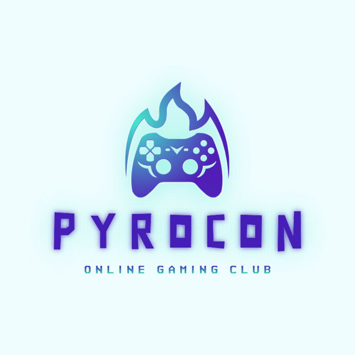 Placeit - Gaming Logo Template with a Flaming Controller Graphic