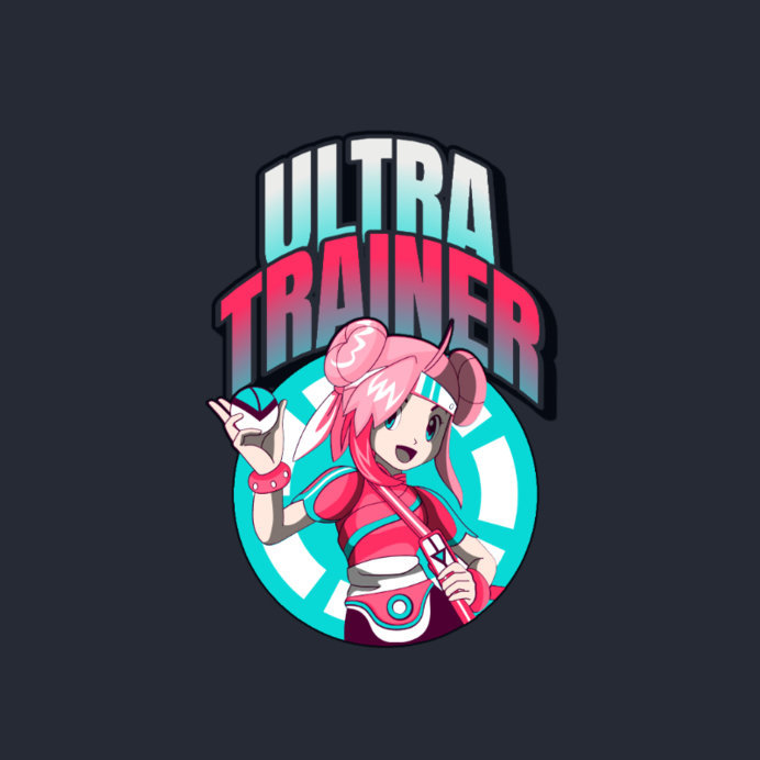 Placeit - Gaming Logo Template with a Female Monster Trainer