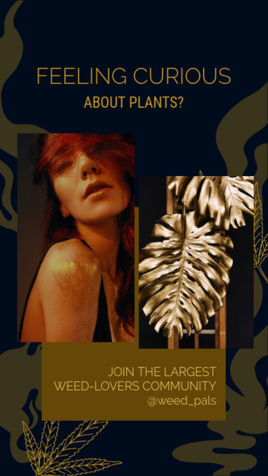 Placeit - Instagram Story Maker with Weed Graphics for 420 Day