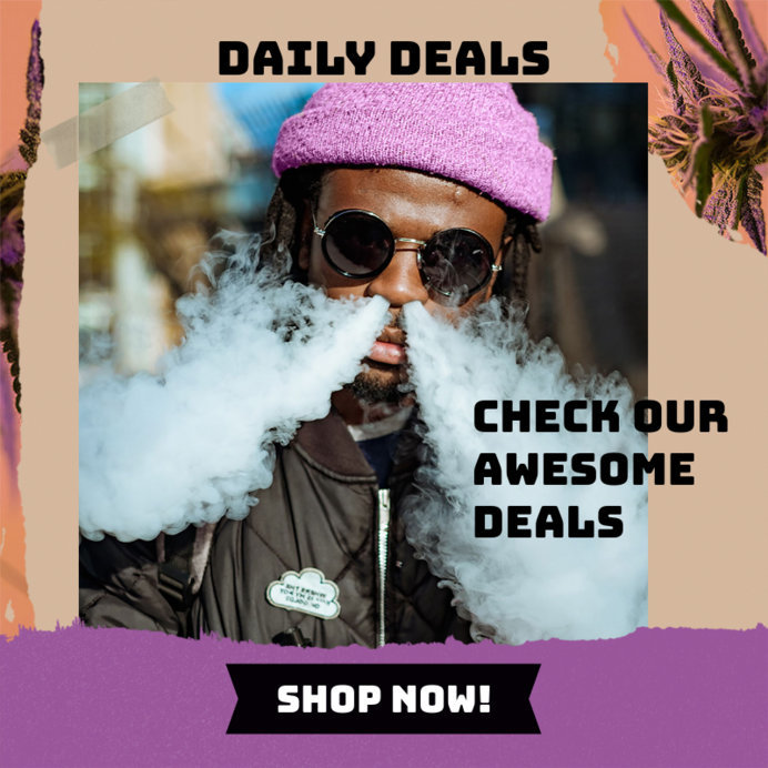 Placeit - Banner Template for a Marijuana Ad