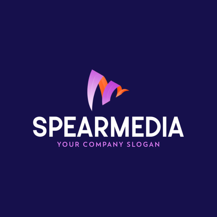 Placeit - Abstract Logo Template for a Media Company