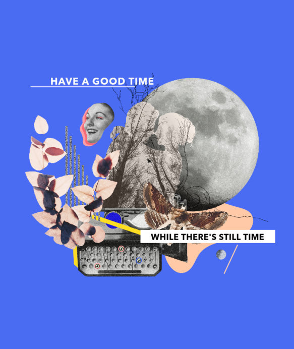 Placeit - Tote Bag Design Template with a Random Photography Collage