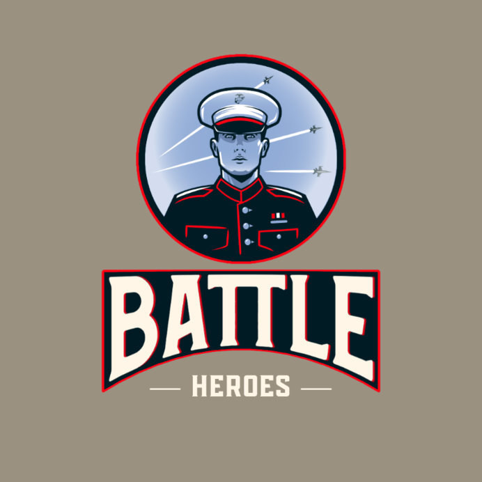 Placeit - Gaming Logo Maker Featuring Veteran Military Graphics