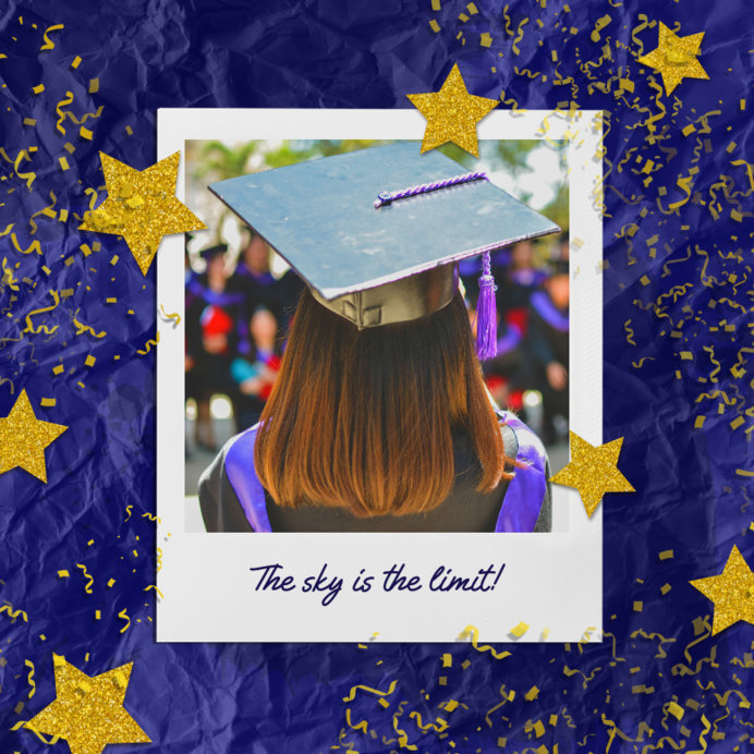 Placeit - Graduation-Themed Instagram Post Design Maker Featuring ...